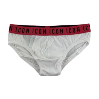 Dsquared2 Homme, Sous-vêtements, Blanc, Taille: 2XL Slip pour homme