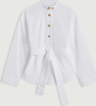 SOEUR BLOUSE LIZZIE BLANC CASS&Eacute;