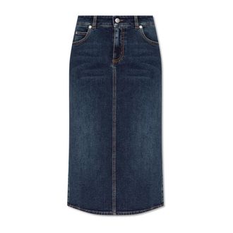 Alexander McQueen Denimrock - - Skirts - Damen - Blau - M