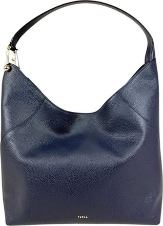 Furla Femme, Sacs, Bleu, Taille: ONE Size Lara L Hobo