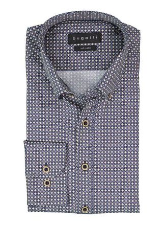Bugatti Herren Hemd blau