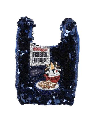 Anya Hindmarch Sac Cabas - Bleu