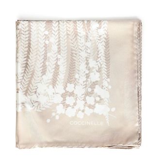 Coccinelle Femme, Accessoires, Rose, Taille: ONE Size Silk Scarf