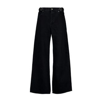 Frame Denim Wide Jeans - - Jeans - Damen - Schwarzk - W28