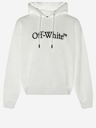Off-white Mens Cotton Hoodie White Sweatshirts Sweater
