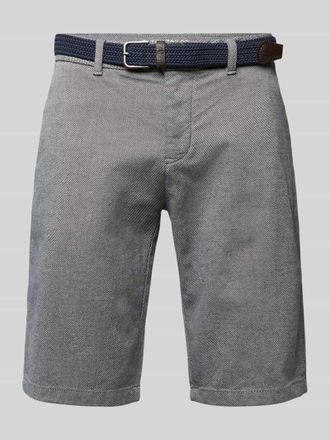 Tom Tailor Slim Fit Bermudas aus Baumwoll-Elasthan-Mix