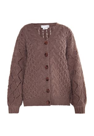Usha Strickcardigan Damen braun