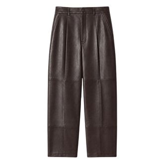 Janice Balti Lederhose - - Trousers - Damen - Braun - XL