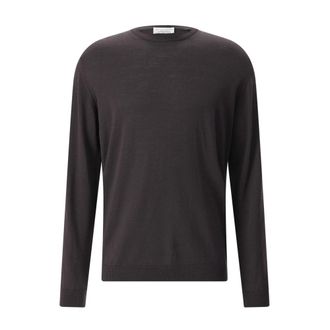 Roberto Collina Rundhals-Strickware - - Knitwear - Herren - Braun - 4XL