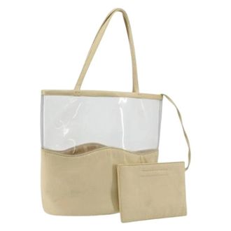 Prada Sac &agrave; main mini doccasion - Femme - Pre-owned - Beige - Taille: ONE Size