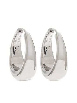 LI&Eacute; STUDIO boucles doreilles The Andrea - Argent