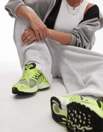 Nike Air Pegasus 2005 - Baskets - Jaune et argenté