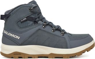 Salomon Trekkingschuhe Salomon Outchill Climasalomon Waterproof L47853900 Grau