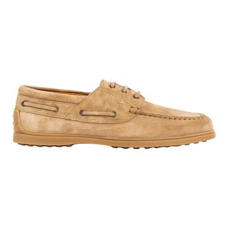 Tod's Homme, Chaussures, Brun, Taille: 40 EU Mocassin Bateau en Daim