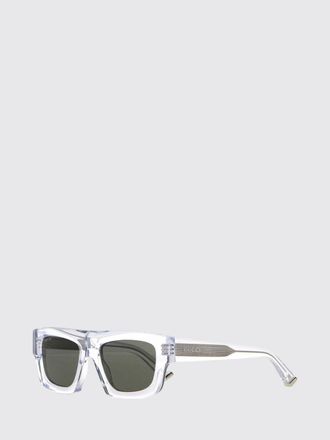 Gucci Lunettes de soleil aviateur en ac&eacute;tate avec monture rectangulaire et logo