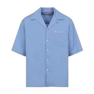 Marni Herren, Shirts, Blau, MGr&ouml;&szlig;e