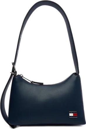 Tommy Jeans Damen Tjw Cool Shoulder Bag Aw0aw17873 Umhängetasche, Blue (Dark Night Navy)