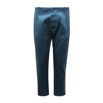Nine In The Morning Faltige Hose Made in Italy - - Trousers - Herren - Blau - XL