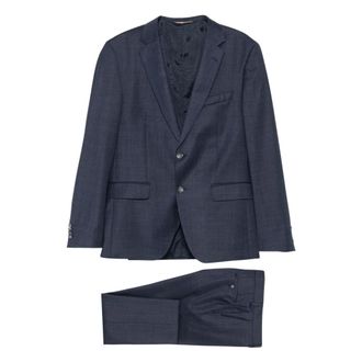 HUGO BOSS Costume 3 pi&egrave;ces H-Huge 253 - Homme - Costumes - Bleu - Taille: M