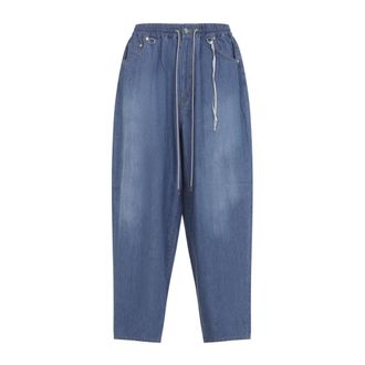 MASTERMIND WORLD Homme, Jeans, Bleu, Taille: M Wide Easy Denim Pants