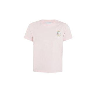 Casablanca Femme, Tops, Rose, Taille: 38 FR T-shirt Memphis Elements