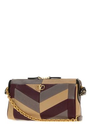 Valentino Garavani Nappa Leather Shoulder Bag - Multicolor