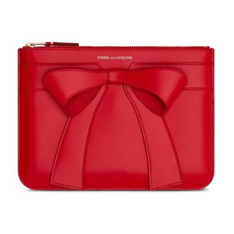 Comme Des Gar&ccedil;ons Rote Schleifen-Tasche - - Bags - Damen - Rot - ONE SIZE