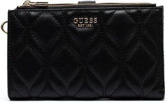 Guess Maxine Slg Dbl Zip Organizer - - Accessories - Damen - Schwarzk - ONE SIZE