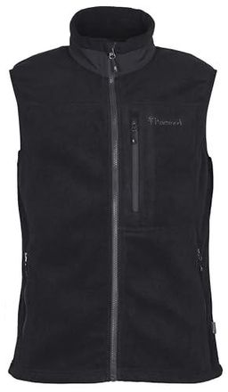 Pinewood Veste Polaire Homme Sans Manche, Vert/Noir/Bleu, Gilet dExt&eacute;rieur en Tissus 100% Recycl&eacute;s