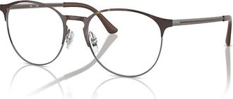 Ray-Ban Rb6375 Optics Gunmetal Fassung Klar Glas Polarisiert 51-18