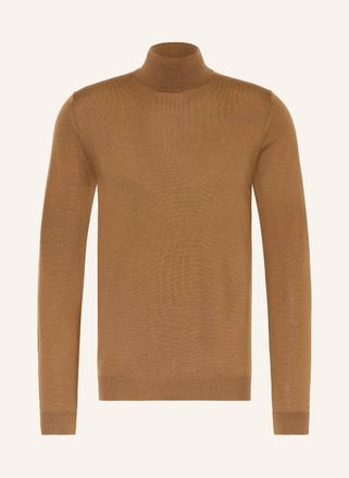 Paul Paul Rollkragenpullover Aus Merinowolle braun