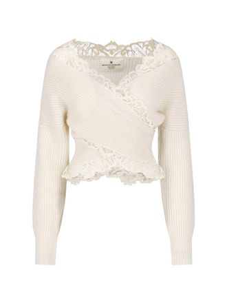 Ermanno Scervino Wrap Cashmere Cardigan