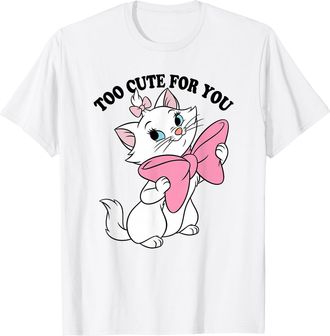 Disney Aristocats Marie Too Cute for You Valentines Day T-Shirt
