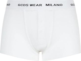GCDS Essentials Boxer - - Underwear - Herren - Wei&szlig; - XL