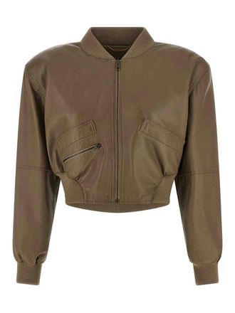 Chlo&eacute; Bomber - Marron