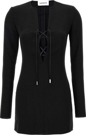 16Arlington Knielanges Kleid - Schwarz