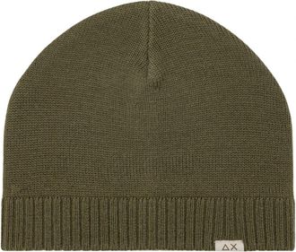 Sun 68 Cap Beanie Uncuffed - - Accessories - Herren - Gr&uuml;n - ONE SIZE