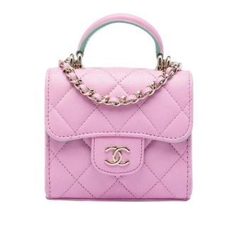 Chanel Pre-owned Mini Satchel - - Pre-owned - Damen - Rosa - ONE SIZE