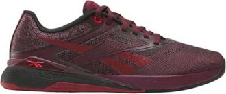 Reebok Baskets Nano X5 pour Femme, Cerise, Noire, Rouge r&eacute;tro, Taille 41 EU, Black Cherry Black Retro Red, 41 EU