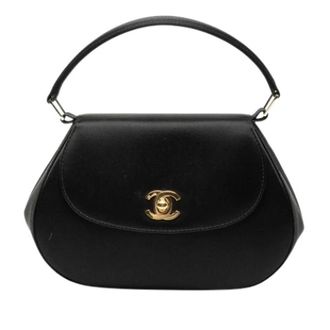 Chanel Pre-owned Vintage Satin Handbag - - Pre-owned - Damen - Blau - ONE SIZE