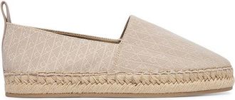 Calvin Klein Espadrilles All Over CK HW0HW02933 Beige