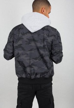 Alpha Industries Kurzjacke Ma-1 Tt Hood Camo