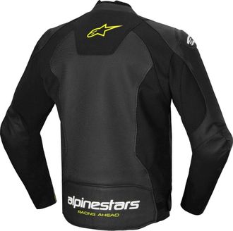 Alpinestars Motorradjacke Faster V3 Airflow perforierte Motorrad Leder-/Textiljacke perforiert