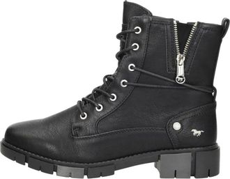 Mustang Femme, Chaussures, Noir, Taille: 39 EU Lace-up Bottes