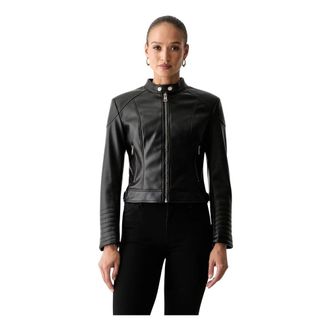 Guess Marlene Jacket - - Jackets - Damen - Schwarzk - XL