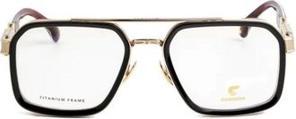 Carrera unisex, Accessoires, Noir, Taille: 57 MM Titanio 02 N8L Eyeglasses