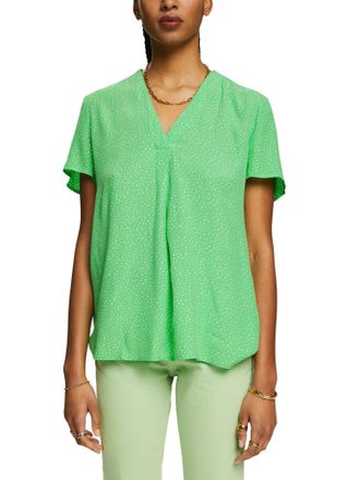 Esprit Damen 994ee1f315 Bluse, 320/Citrus Green, Large