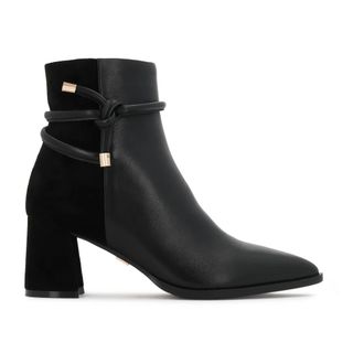 Kazar Schwarze Wildleder- und Glattlederstiefel - - Shoes - Damen - Schwarzk - 41 EU