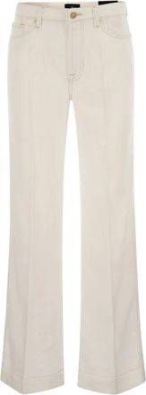 7 For All Mankind Damen, Hosen, Wei&szlig;, W26Gr&ouml;&szlig;e