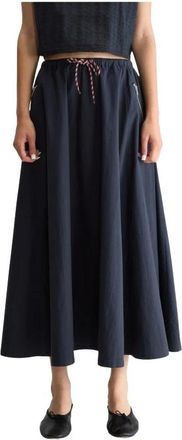 Bellerose Femme, Jupes, Bleu, Taille: 40 FR Jupe Harlin